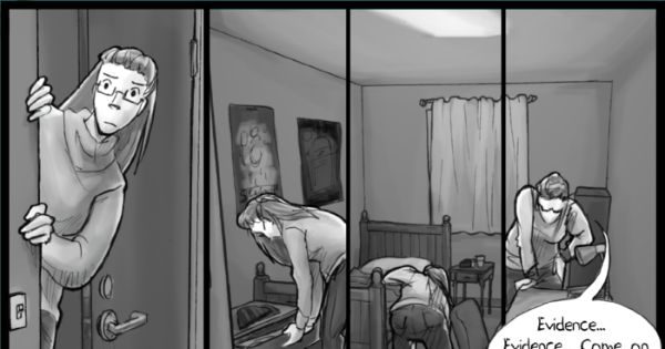 Read The Roommate From Hell :: 052: In which Mary breaks more unspoken roommate rules | Tapas ...