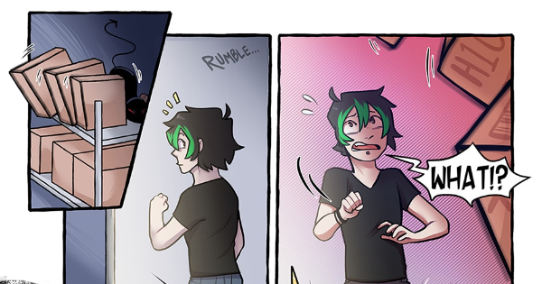 Read Seeing Demons :: Ch.1 Bad Luck - 02 | Tapas Community