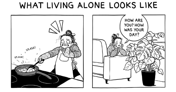 Read Cassandra Comics :: Living alone | Tapas Community