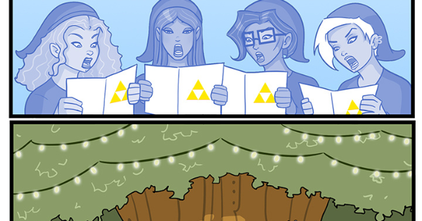 Read Gamer Girl Pinups :: Linkmas: Day 1 | Tapas Community