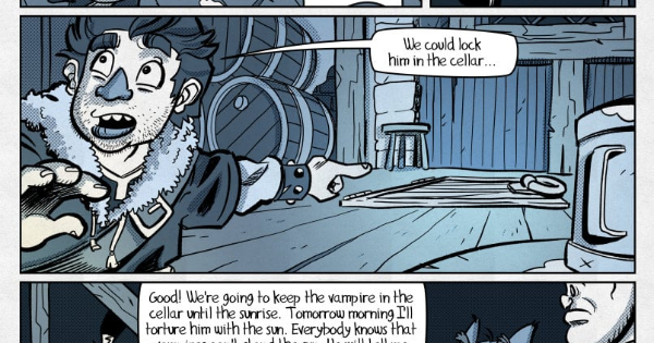 Read Ralph :: Ralph - The Vampire Hunter 2 | Tapas Community