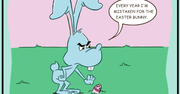 Read What the Dickens? Comic Strips :: Easter Bunny, who me? | Tapas ...