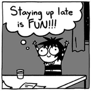 Read Sarah's Scribbles :: Up Late | Tapas Community