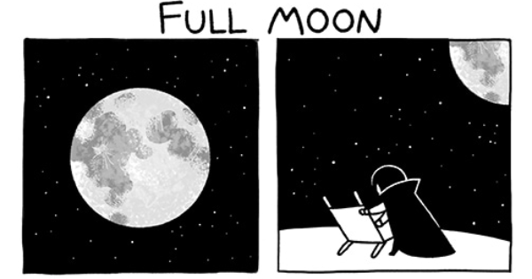 Read Sarah's Scribbles :: Full Moon | Tapas Community