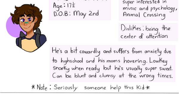 Read Breaking the Boundaries :: Character Info | Tapas Community