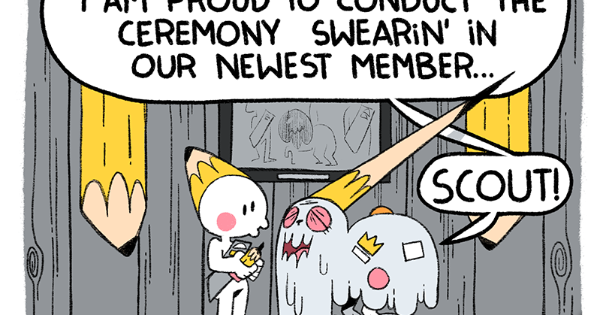 Read Sketch Scouts: The Comic :: Oh no, oh no, oh no... | Tapas Community