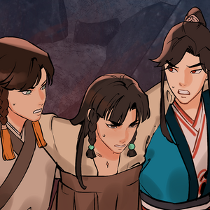 Read Daughter of a Thousand Faces :: 63. A Burden For Three | Tapas Comics