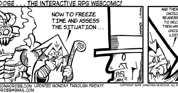 Read You Choose. . . The Interactive RPG Webcomic :: #322 | Tapas Community