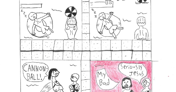 Read CantDrawInk. :: Holy Pool Party | Tapas Community