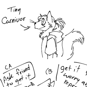 Read Lil Monster Sketches n Doodles :: Tiny Carnivore | Tapas Community