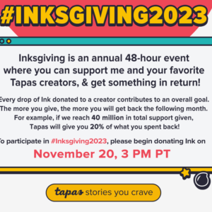 Read It's lovely to see you :: Inksgiving 2023!! | Tapas Community