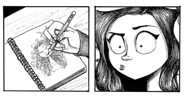 Read Cassandra Comics :: Artist drawing in public | Tapas Community