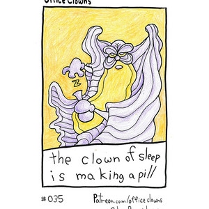Read Office Clowns :: The Clown of Sleep | Tapas Community