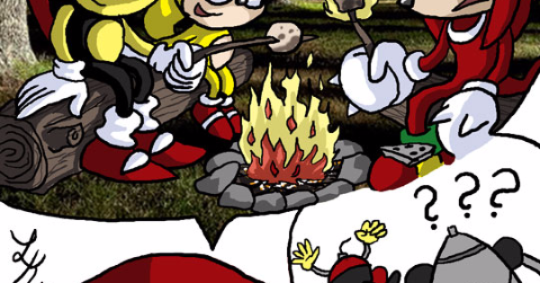 Read Ask The Sega All-Stars :: Knuckles old friends | Tapas Community