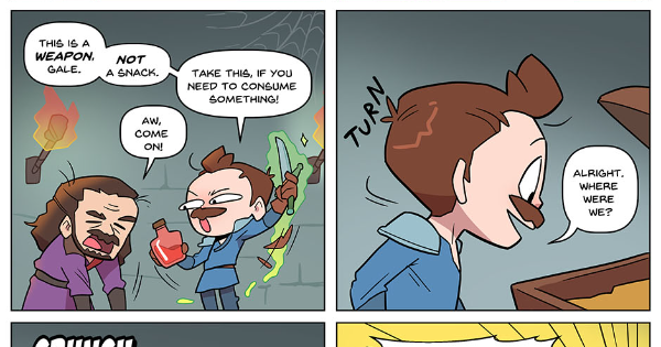 Read Simon the Gamer :: A Hungry Wizard | Tapas Community