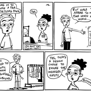 Read The Other End Comics :: Flying Pants | Tapas Community