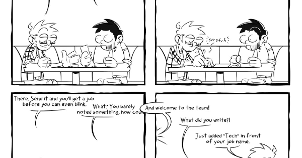 Read DevTeam Life :: Title | Tapas Community