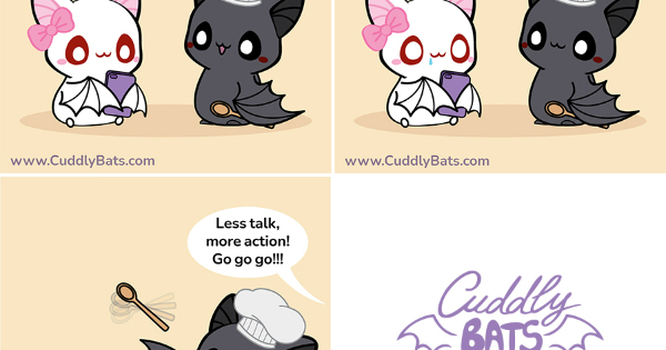 Read Cuddly Bats :: More action