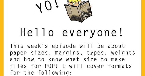 Read How to Make Comics :: Margins and Paper Sizes | Tapas Community