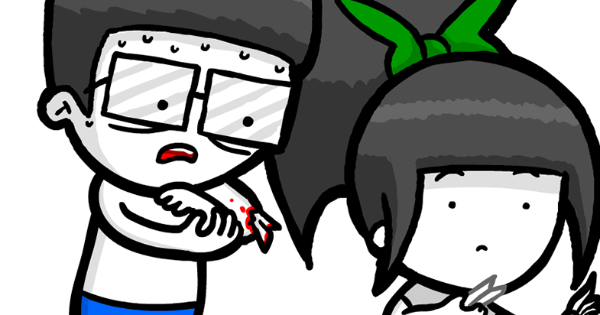 Read Cheer Up, Emo Kid :: Broken Arm | Tapas Community