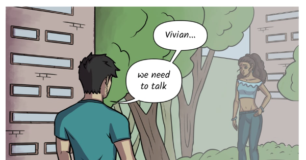 Read Falling for you :: 2 - We need to talk | Tapas Community