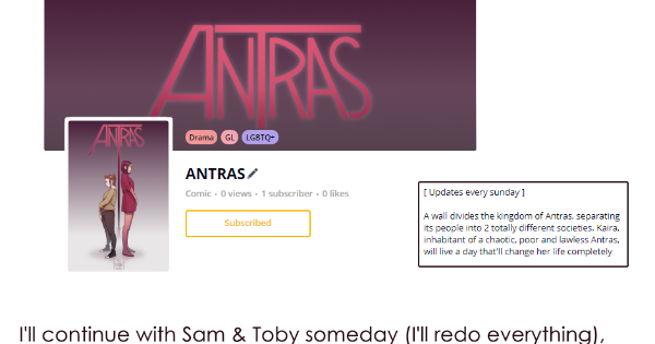 Read Sam & Toby :: NEW COMIC | Tapas Community