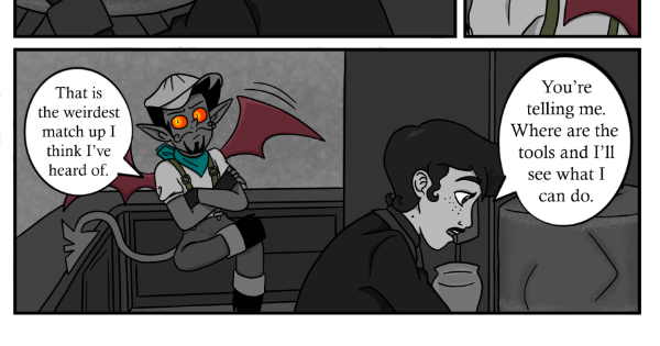 Read Wicked Gamble :: A Little Tit-For-Tat Page 11 | Tapas Community