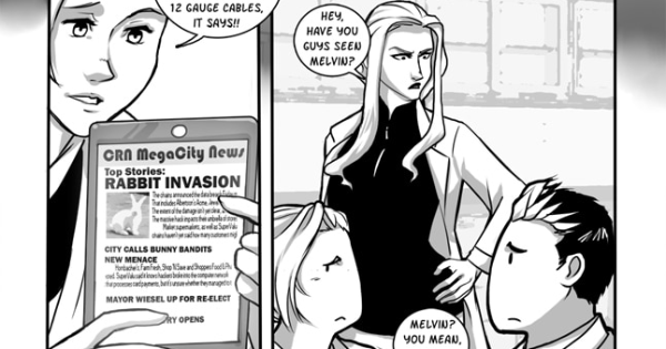 Read VSEPR :: P7. Bunny Menace | Tapas Community