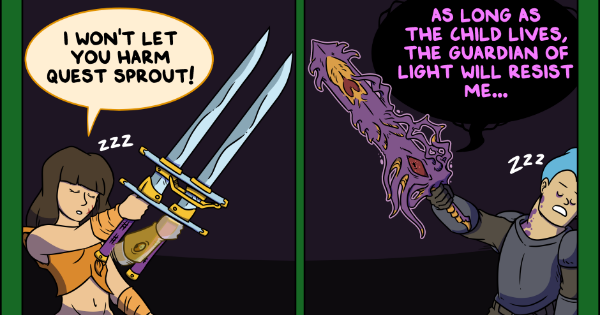 Read Swords :: DCCX ~ Quest Sprout & the Guardian of Dreams | Tapas ...