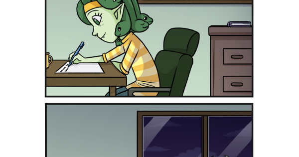 Read Monstrously Cute :: A Tap at the Window | Tapas Community