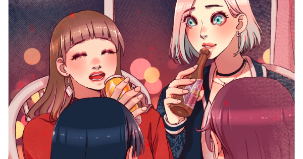 Read Yellow&Opera Pink :: They are annoying | Tapas Community