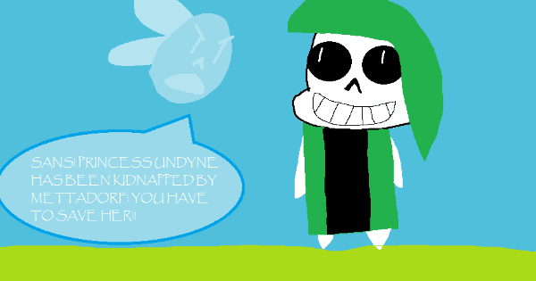 Read The Poorly Drawn Legend of Zelda :: Legend of Sans #1 (April Fools ...