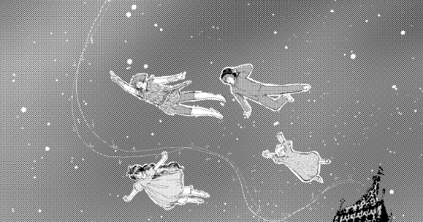 Read Peter Pan :: Chapter 3 (Part 1): The Flight | Tapas Community