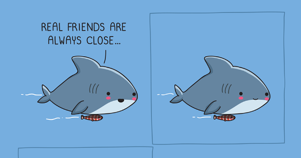 Read Shark & Avi :: Real friends | Tapas Community