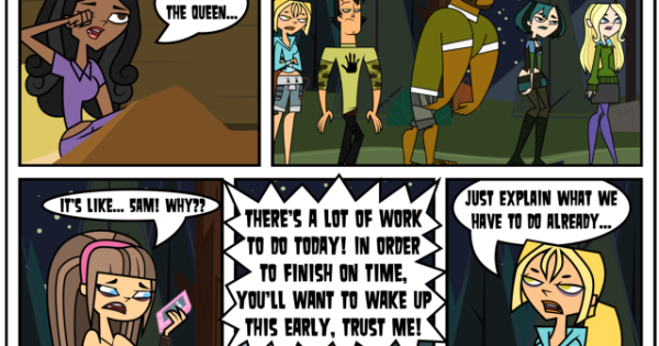 Read Total Drama Outcasts :: Pimp Your Crib | Tapas Community