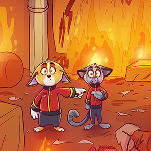 Read Queen's Scouts :: MiniComic 000: Oops | Tapas Community