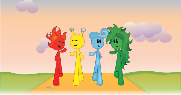 Read Elemental Friends :: New Friends | Tapas Community