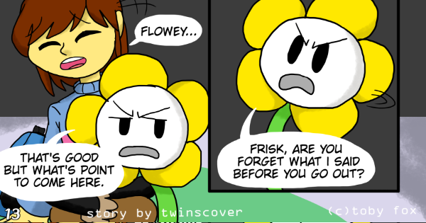 Read UT fan comic: The Reason :: Page 13 - 15 | Tapas Community