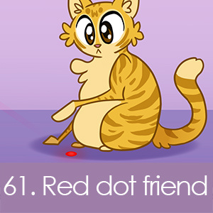 Read DomestiCats :: Red dot friend | Tapas Community