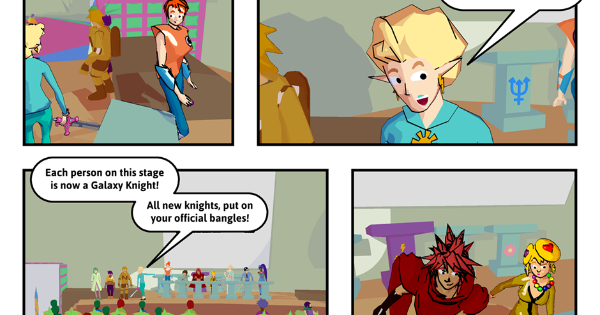 Read Super Galaxy Knights Deluxe R :: Walk Like A Galaxy Knight | Tapas Community