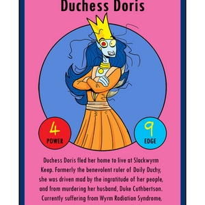 Read Slack Wyrm :: Profile card - Duchess Doris | Tapas Community