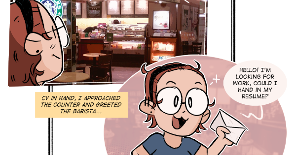 Read Daily Dailly :: My Weird Starbucks Dream | Tapas Community