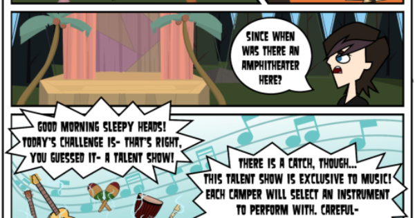 Read Total Drama Outcasts :: Talent Show | Tapas Community