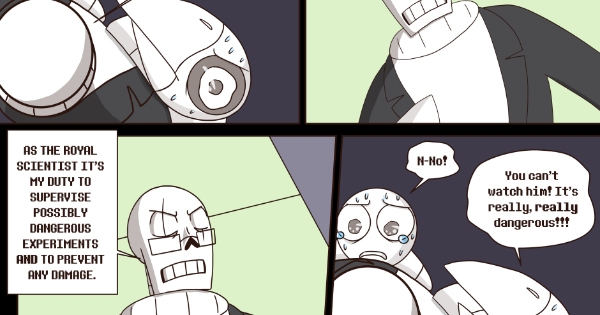 Read Undertale - Human Candy :: Chapter One - Gaster - 52 | Tapas Community