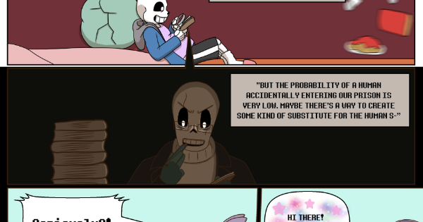Read Undertale - Human Candy :: Chapter One - Gaster - 07 | Tapas Community
