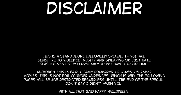 Read Joe Flamingo :: Halloween Special '22 Disclaimer | Tapas Community