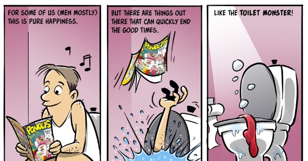 Read Death & the Maiden :: Dodraugen – The Toilet Monster | Tapas Community
