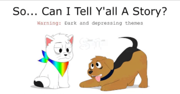 Read So... Let Me Tell You All A Story... :: Title Card | Tapas Community