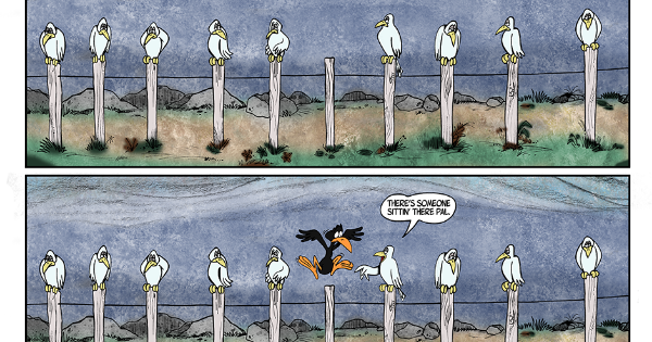 Read Stan The Crow :: On the Fence | Tapas Community