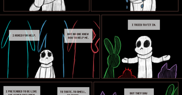 Read Undertale - Human Candy :: Chapter One - Gaster - 106 | Tapas Community
